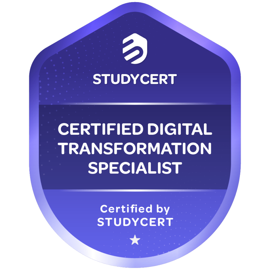 Certified Digital Transformation Specialist – StudyCert